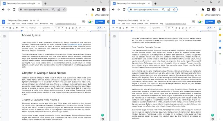 How To View Two Pages Side By Side In Google Docs - PresentationSkills.me