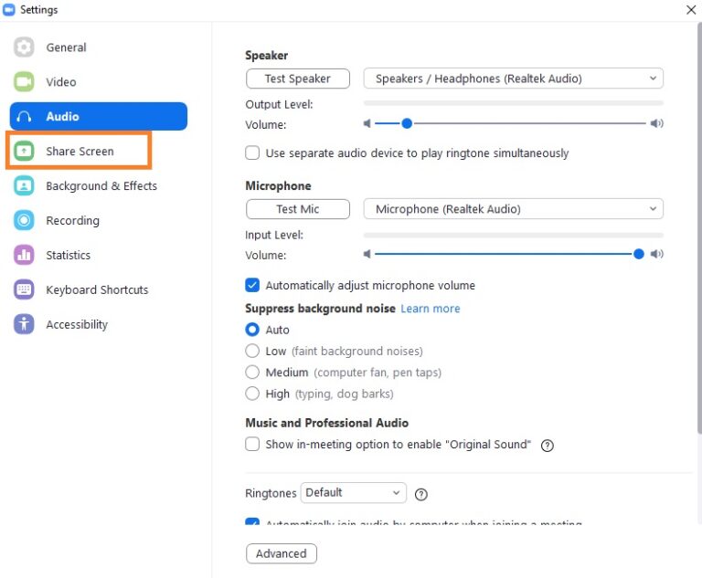 10 Ways to Fix Zoom Screen Sharing Not Working - PresentationSkills.me