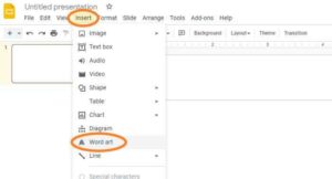 How To Insert Word Art In Google Slides - PresentationSkills.me