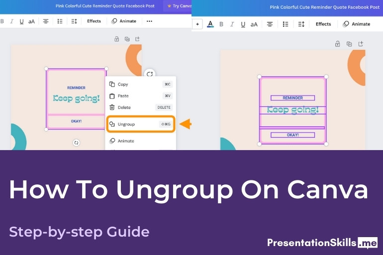 How To Ungroup On Canva PresentationSkills me How To Ungroup On Canva PresentationSkills me