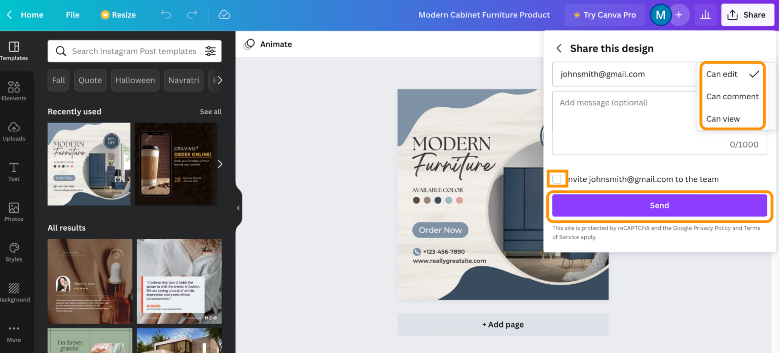 How to Collaborate On Canva - PresentationSkills.me