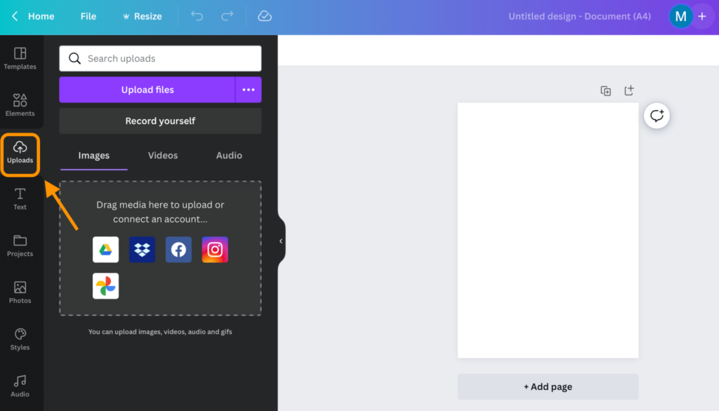 How To Upload A PDF To Canva - PresentationSkills.me