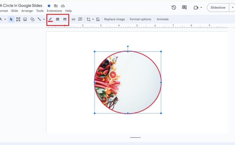 How To Make A Picture A Circle In Google Slides - PresentationSkills.me