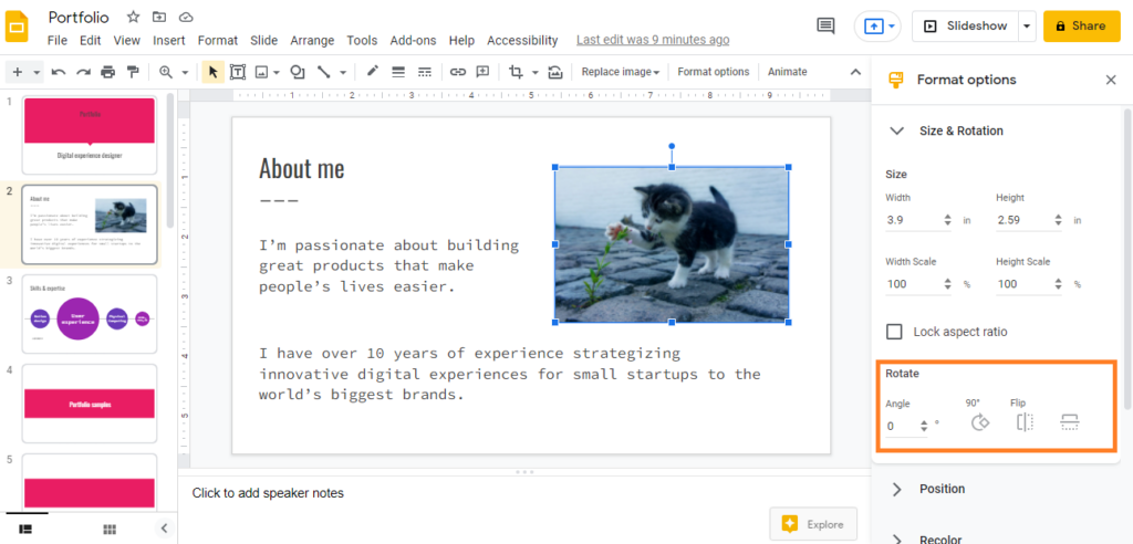 How To Rotate An Image In Google Slides (Quick Guide ...